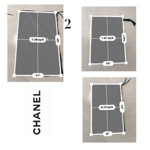 CHANEL | Accessories | Chanel Bundle Packaging Textile Bags | Poshmark